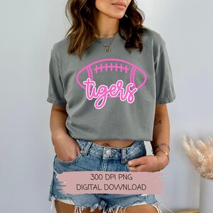 Tigers Pink Out PNG, Tigers Football PNG, Tigers PNG File - Etsy