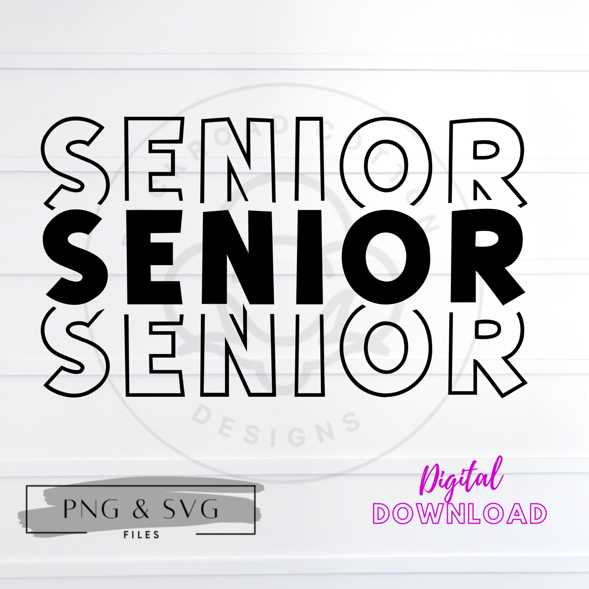 Senior SVG Senior PNG Senior SVG 2024 - Etsy