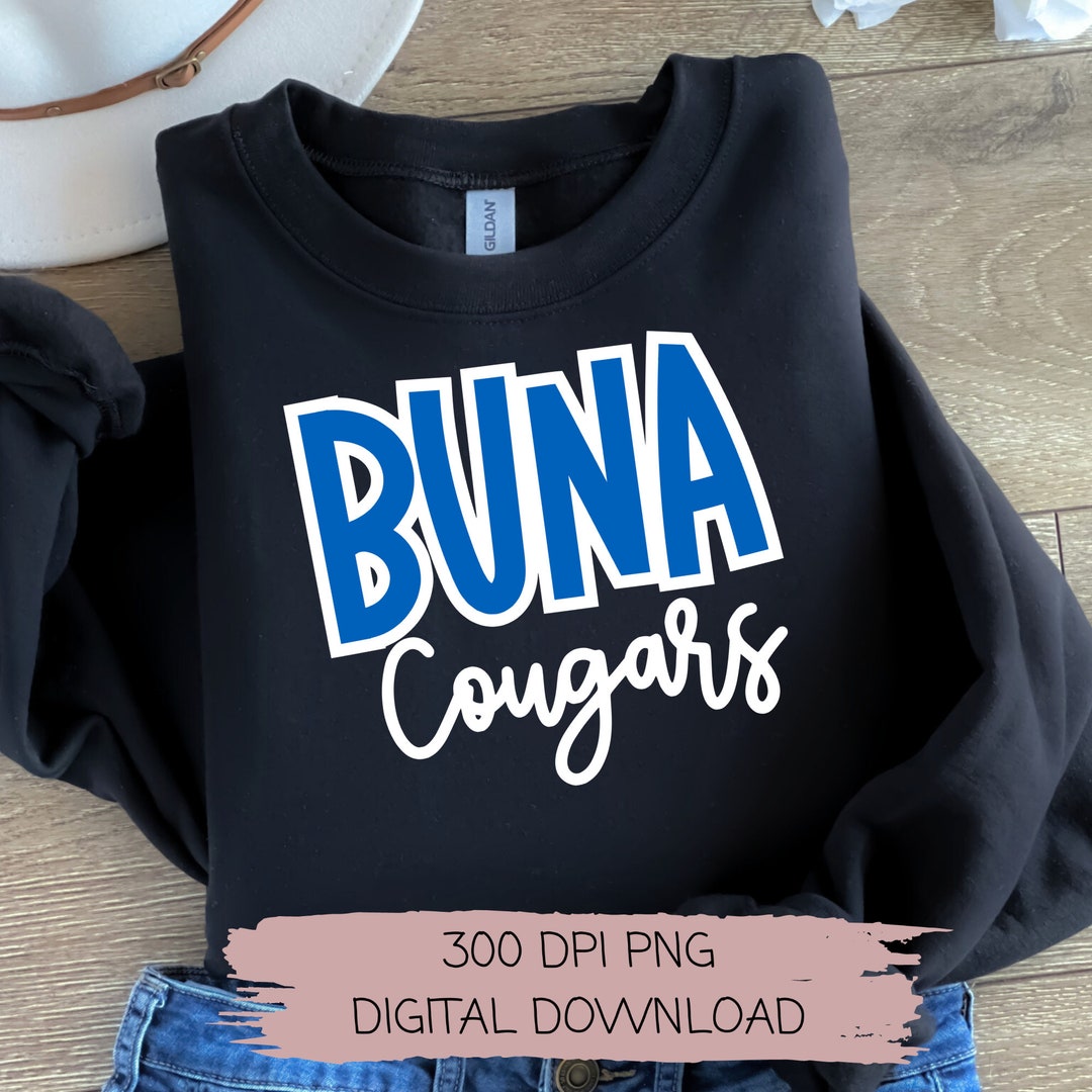 Buna Cougars PNG File Only - Etsy