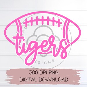 Tigers Pink Out PNG, Tigers Football PNG, Tigers PNG File - Etsy
