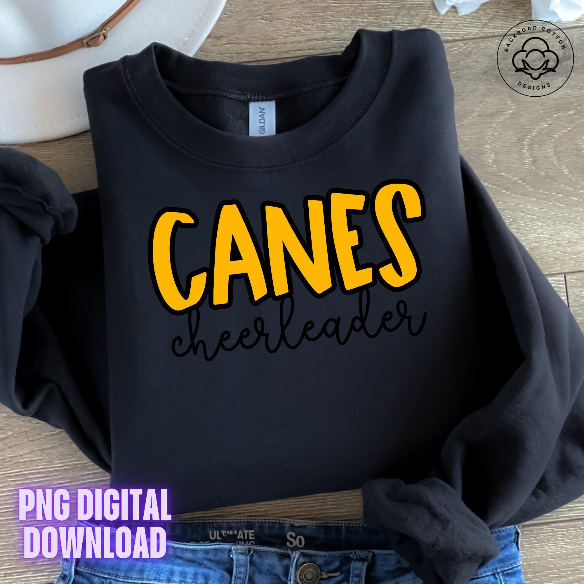 Canes Cheerleader PNG | Canes Cheerleading | Cheerleader PNG | Cheer ...