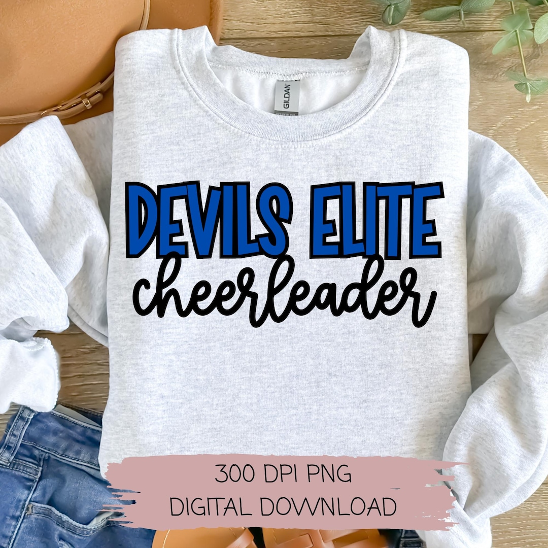 Blue Devils PNG Files, Blue Devils Cheer PNG - Etsy