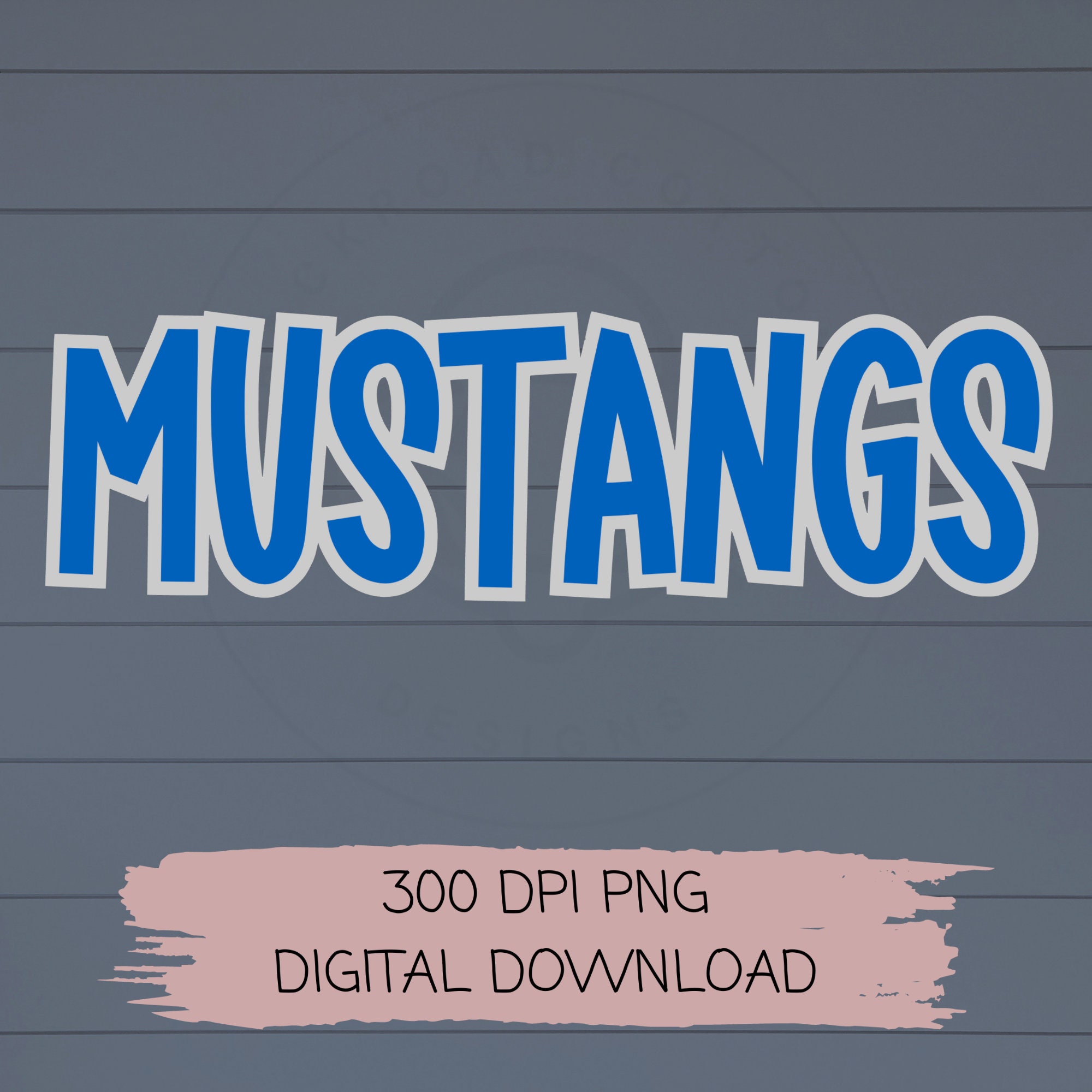 Mustangs PNG, Mustangs Baseball PNG - Etsy