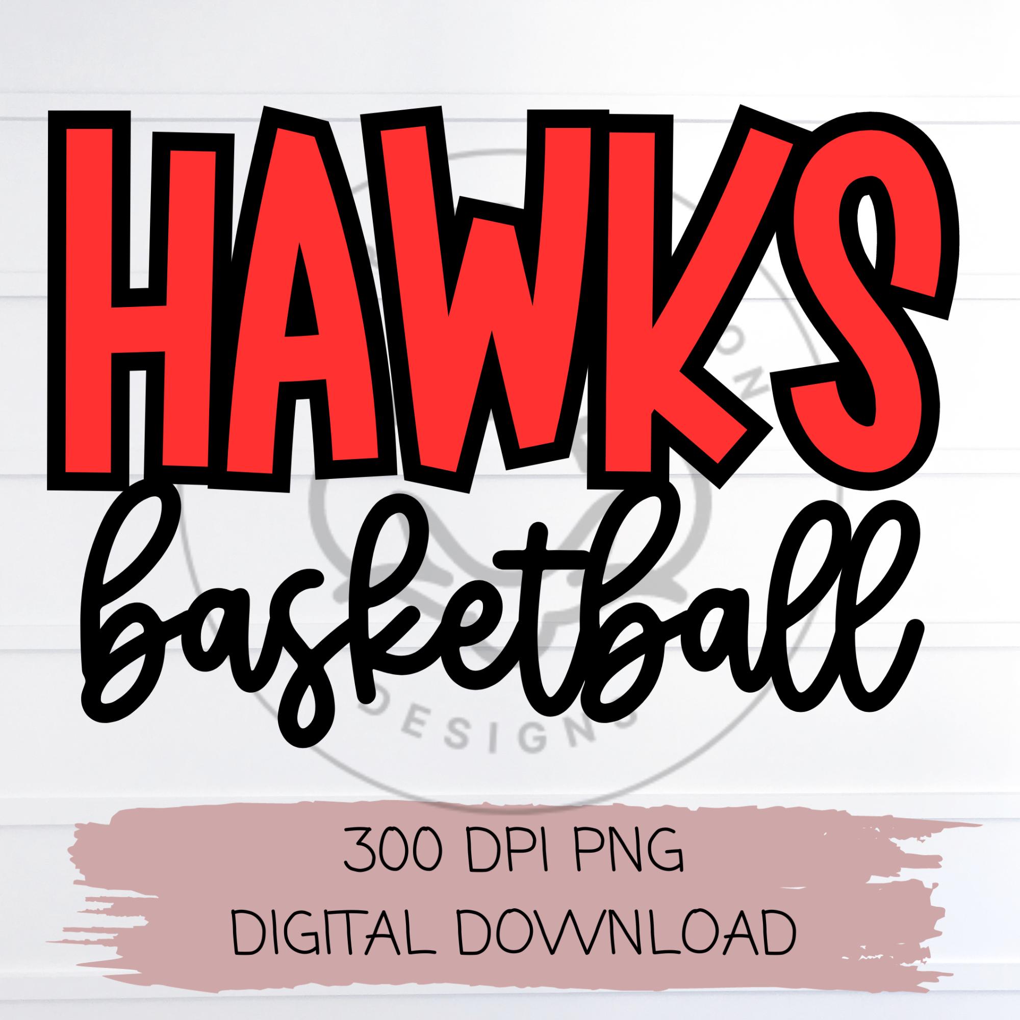 Hawks PNG, Hawks Basketball PNG - Etsy