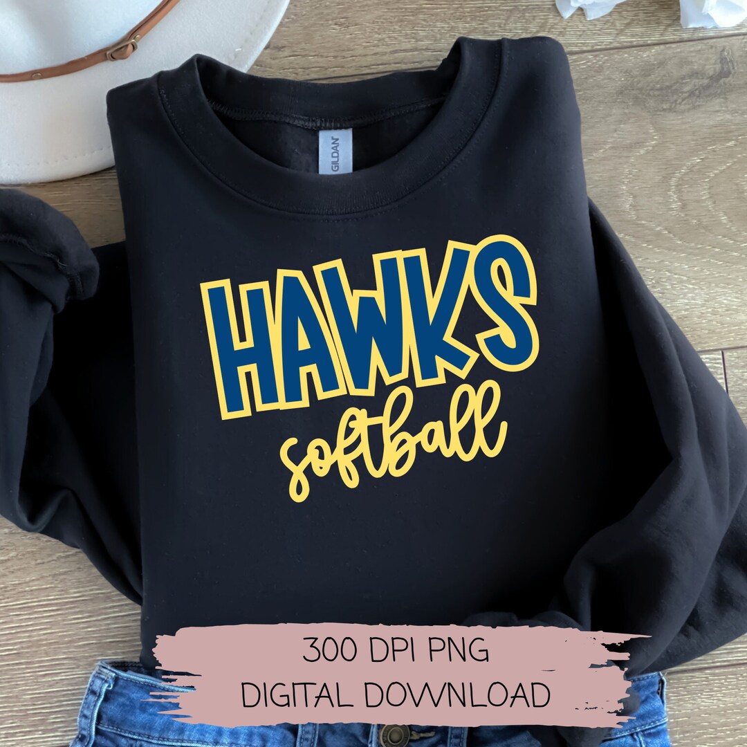 Hawks PNG, Hawks Softball PNG - Etsy