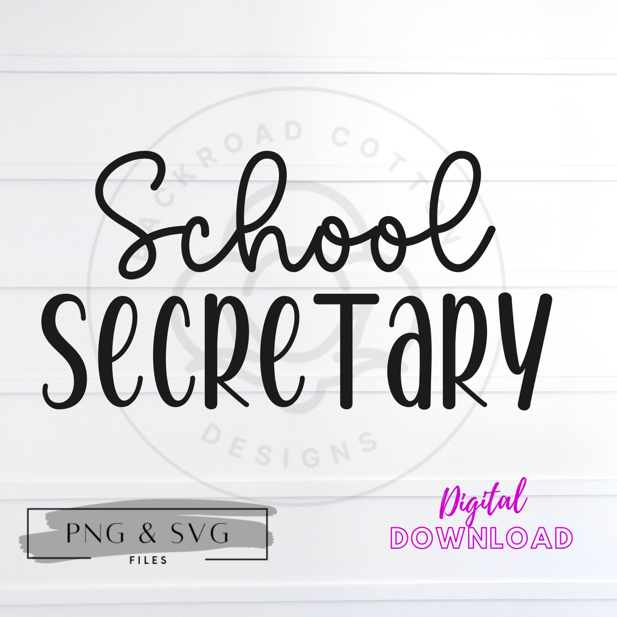 School Secretary SVG, School Secretary PNG, School Secretary Shirts - Etsy