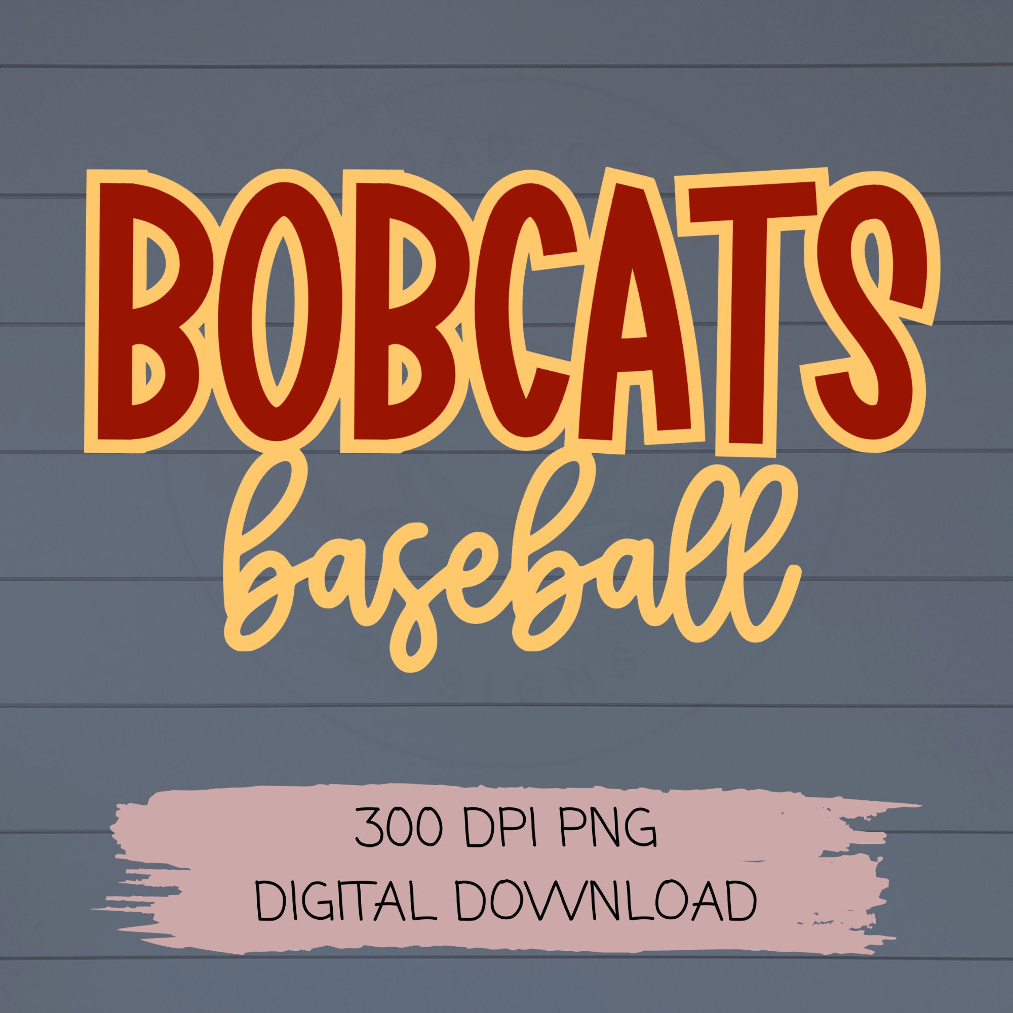 Bobcats PNG, Bobcats Baseball PNG - Etsy