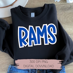 Rams PNG Files, Rams Baseball PNG - Etsy