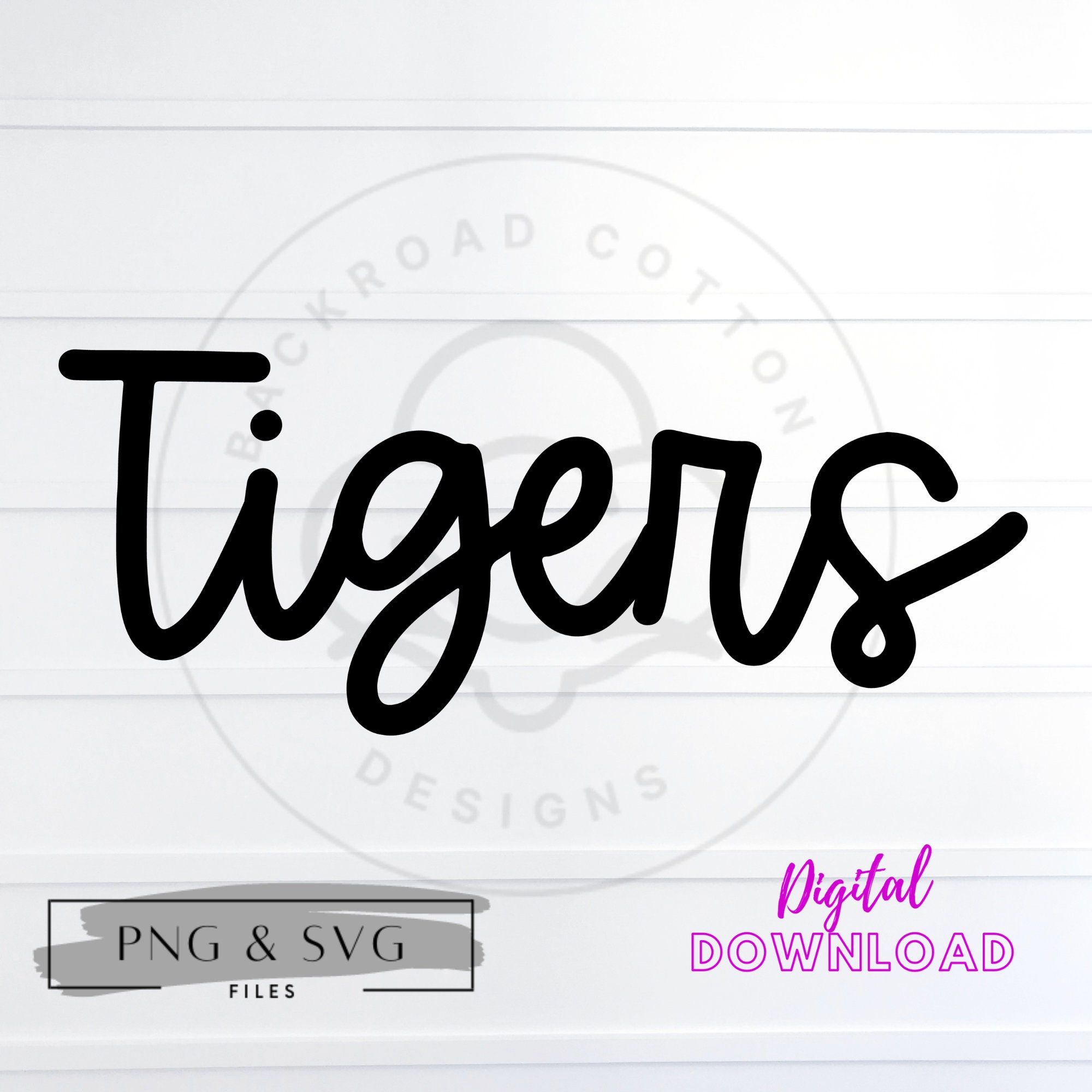 Tigers PNG Tigers SVG Tigers Sublimation - Etsy