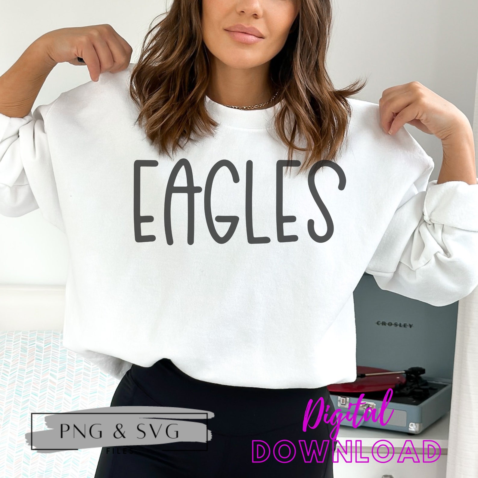 Eagles PNG, Eagles SVG, Mascot Files, Mascot Png, Mascot Svgs, Files for Silhouette and Cruict ...