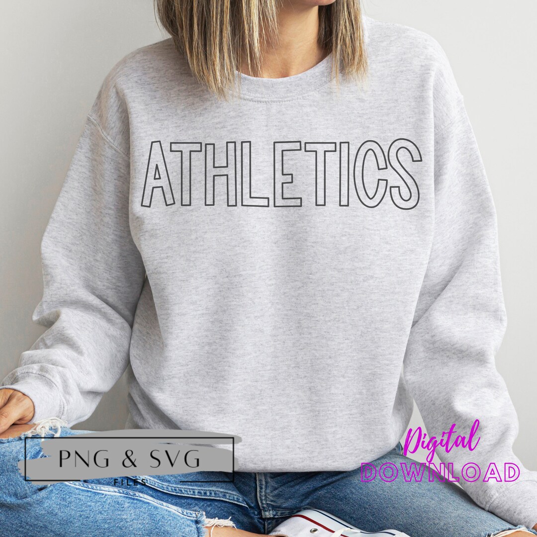 Athletics SVG and PNG - Etsy