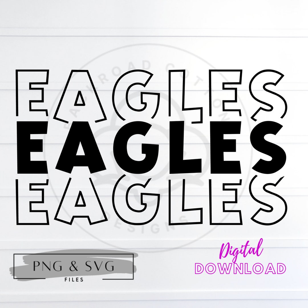 Eagles SVG, Eagles PNG, Eagles Sublimation - Etsy