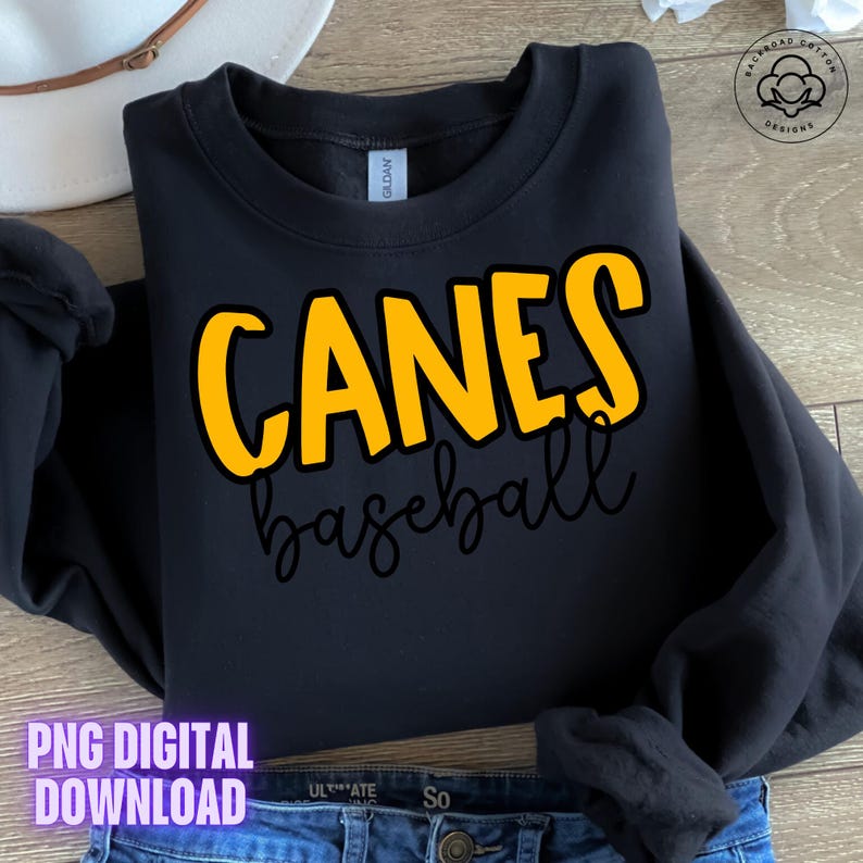 Canes Baseball | Canes PNG | Baseball PNG | Canes Baseball PNG ...