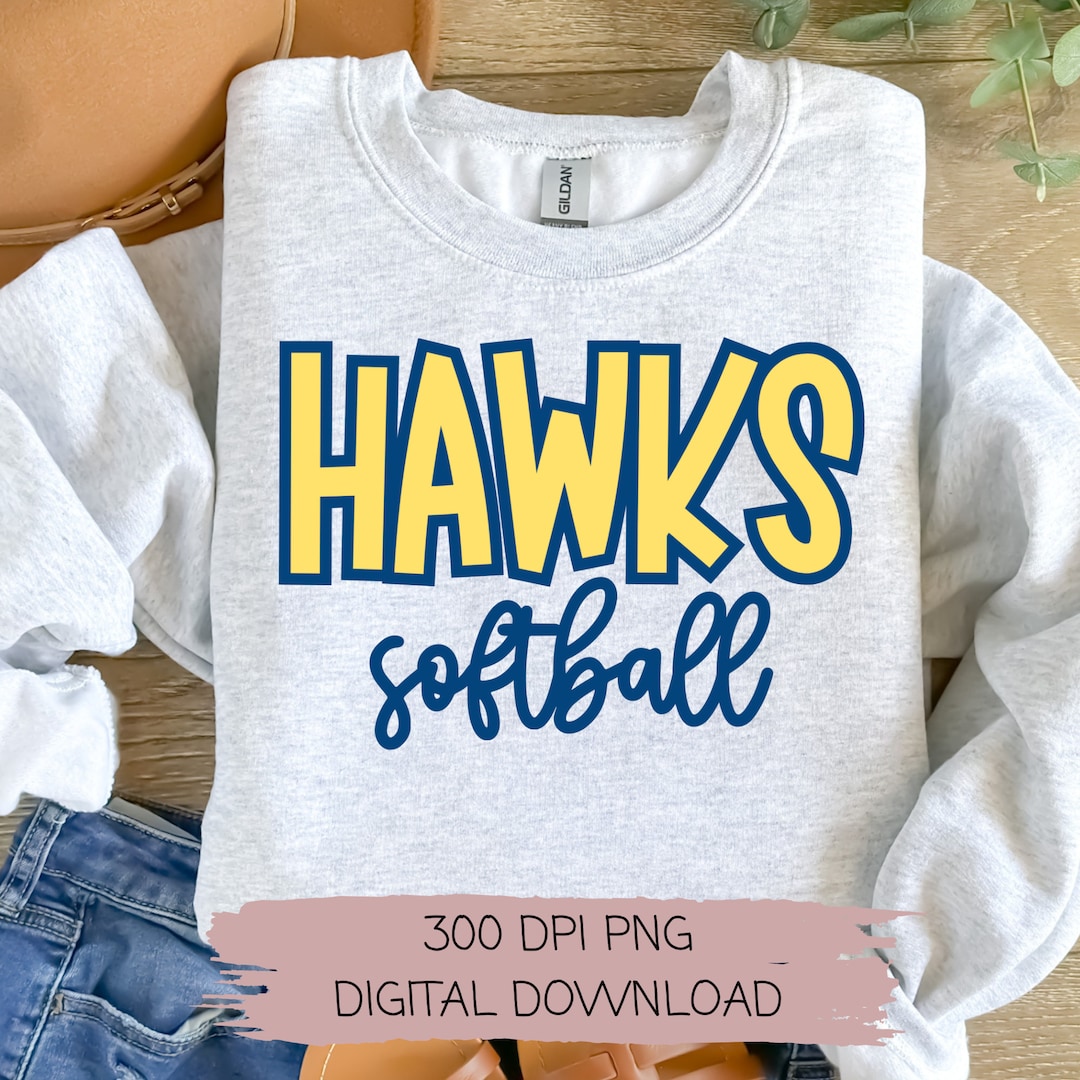 Hawks PNG, Hawks Softball PNG - Etsy