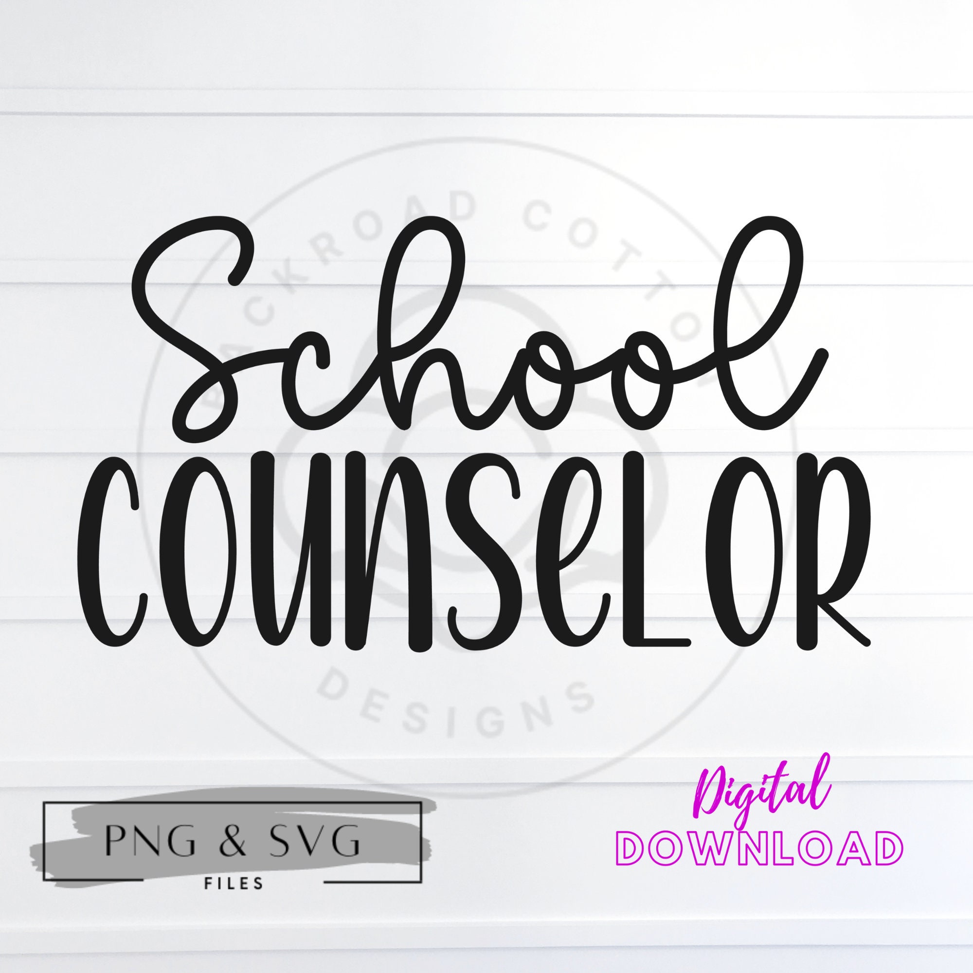 School Counselor SVG School Counselor PNG School Counselor - Etsy