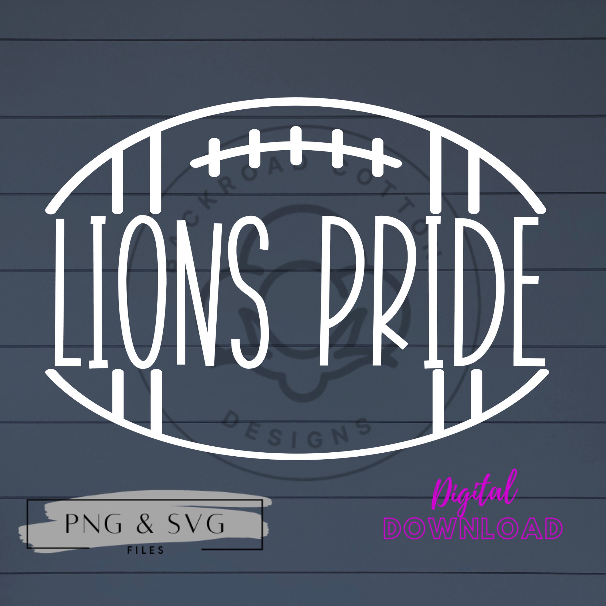 Lions Football SVG, Lions PNG, Lions SVG, Lions Mascot Svg - Etsy