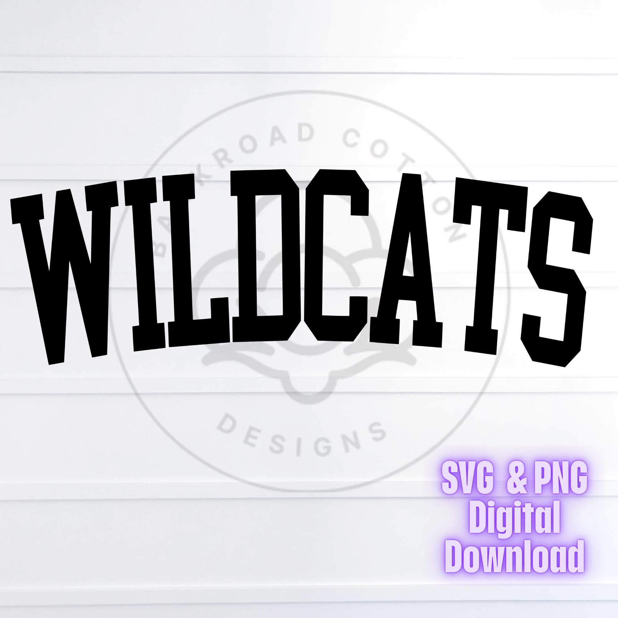 Wildcats SVG and PNG Bundle, Wildcats SVG, Wildcats Png, Wildcats Cheer ...