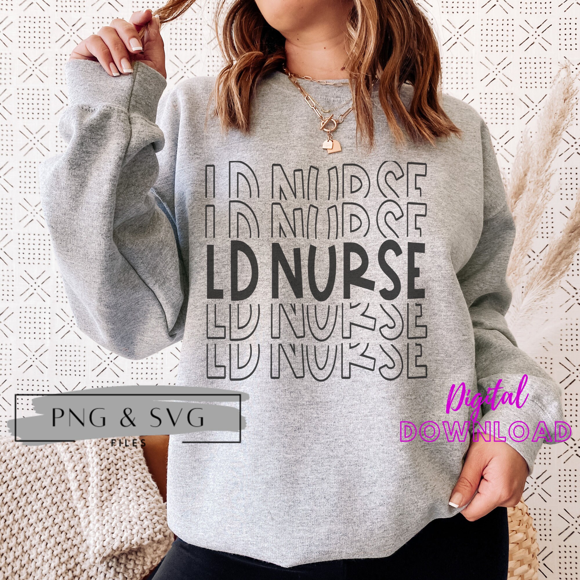 LD Nurse Png, LD Nurse Svg, Nurse Sweatshirts, Nurse T-shirts, Nurse ...
