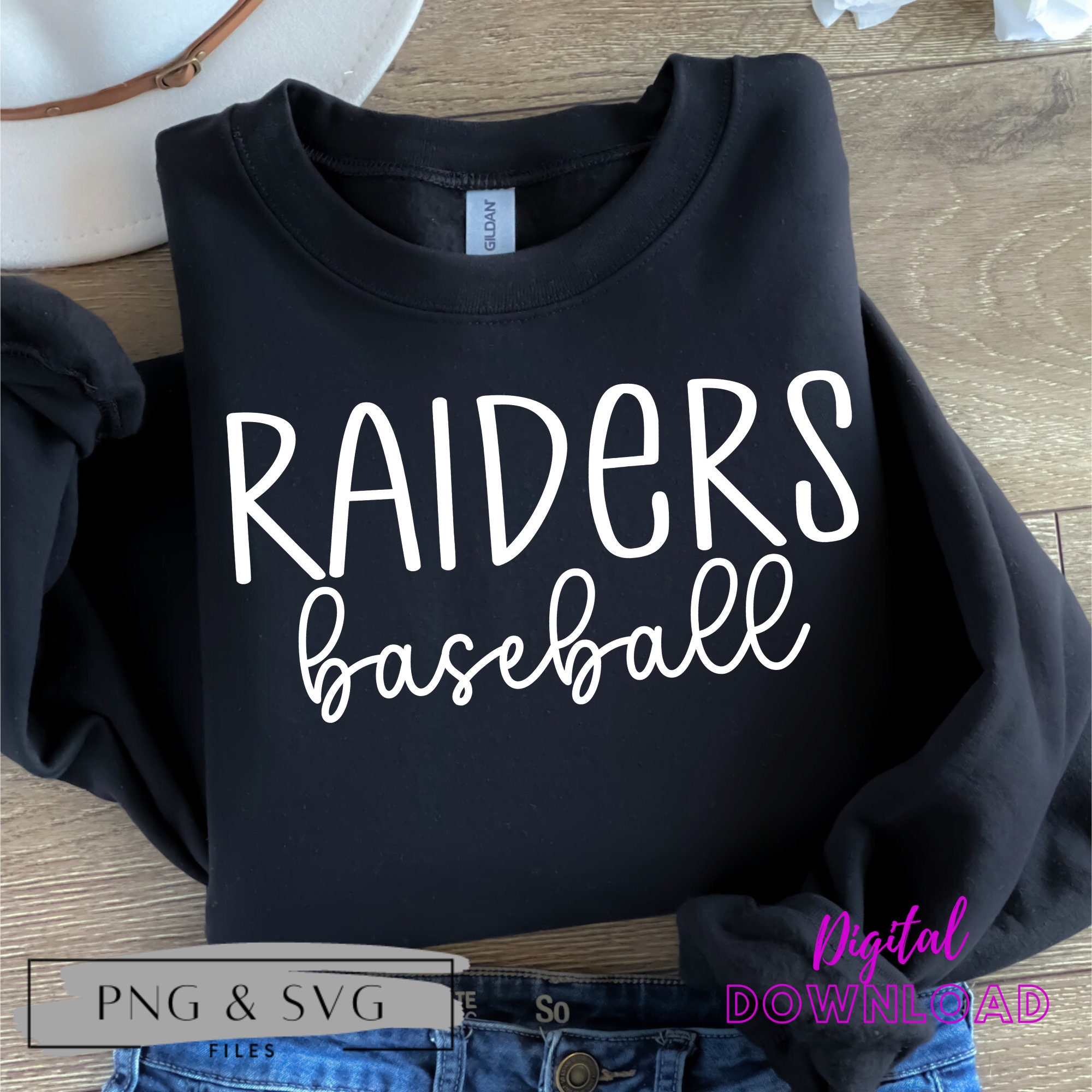 Raiders SVG Files, Raiders PNG Files, Raiders Baseball - Etsy