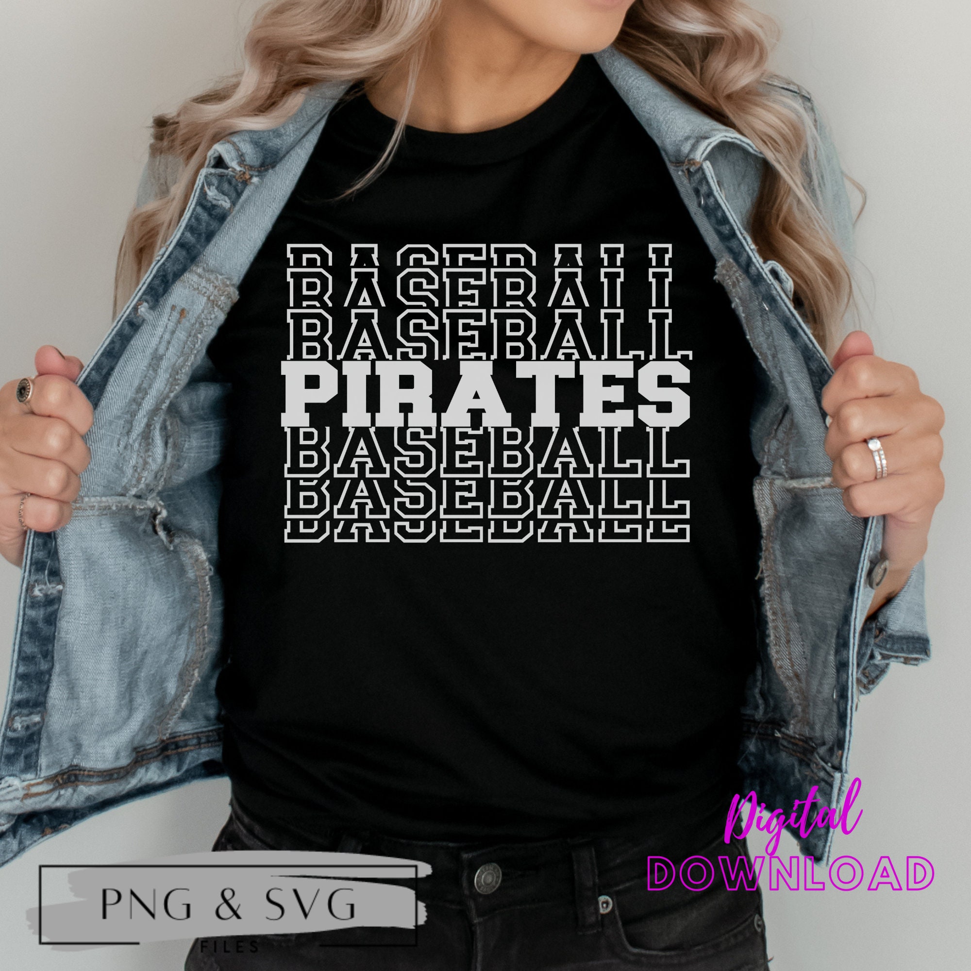 Pirates Baseball, Baseball PNG, Baseball SVG, Mascots, Baseball Files ...