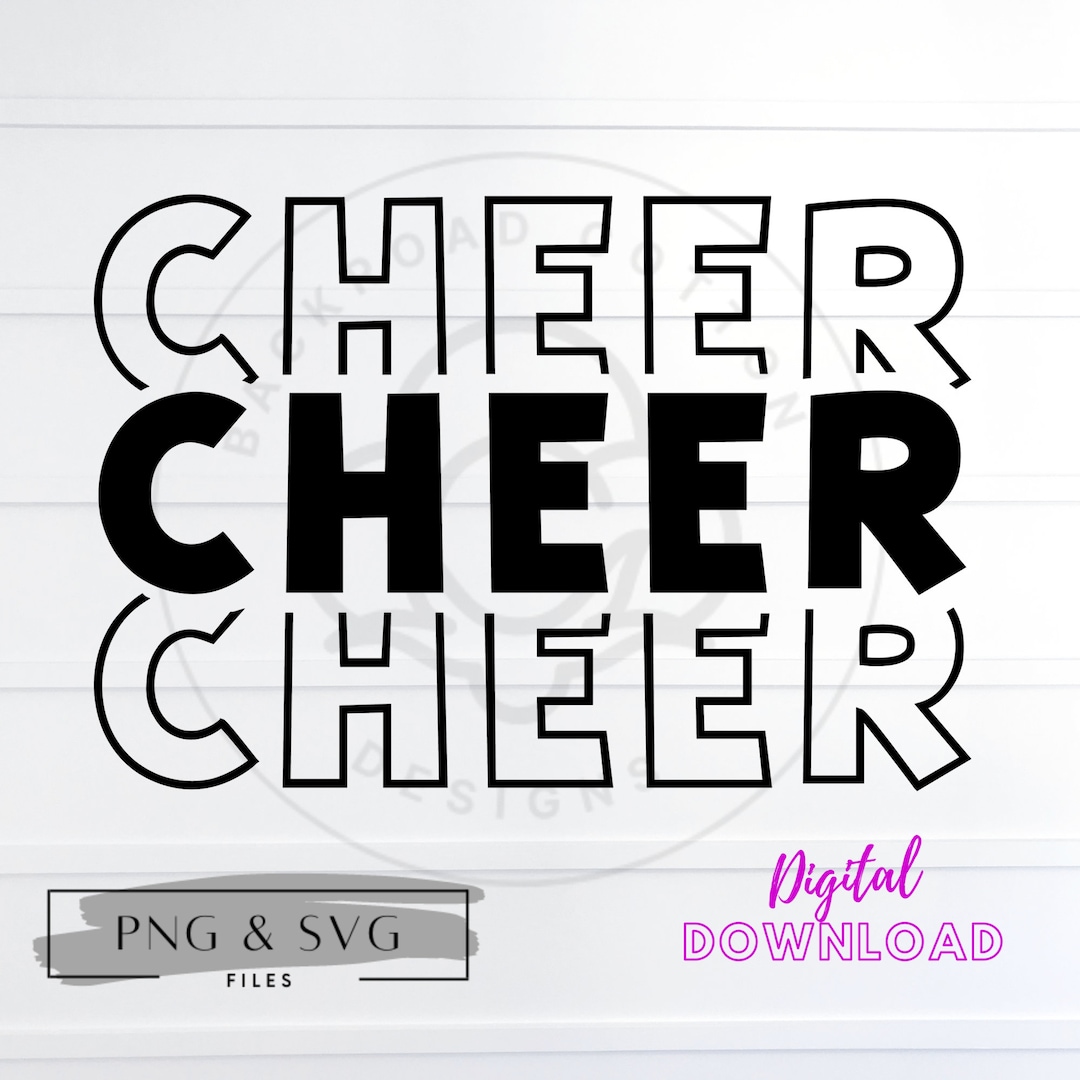 Cheer SVG, Cheer PNG, Cheerleader SVG, Cheer Mom Svg - Etsy