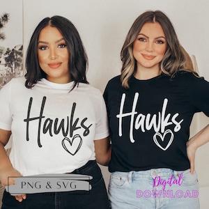 Hawks SVG, Hawks PNG, Hawks Sublimation - Etsy