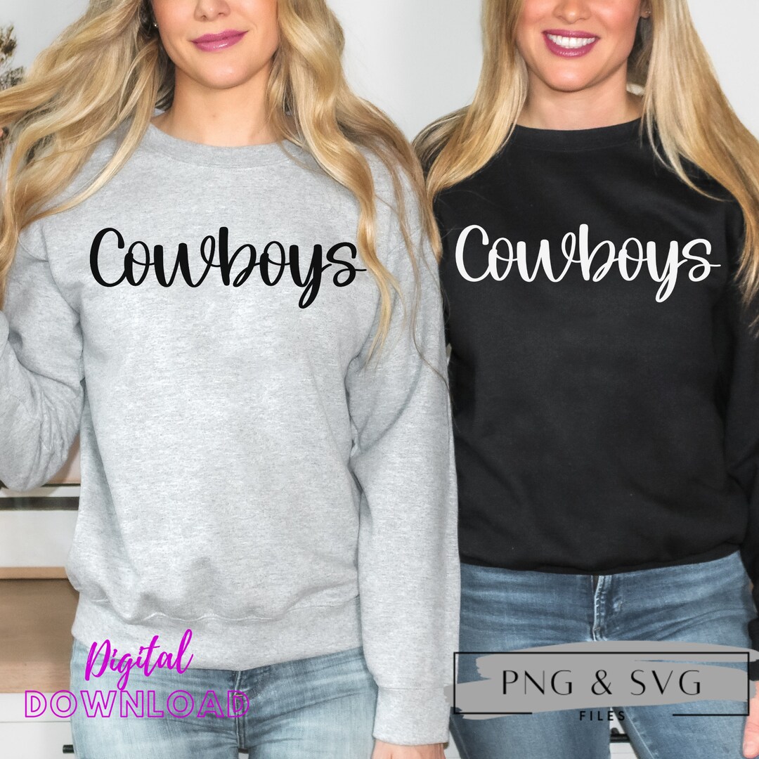 Cowboys SVG Files, Cowboy PNG Files, Cowboys Sublimation - Etsy