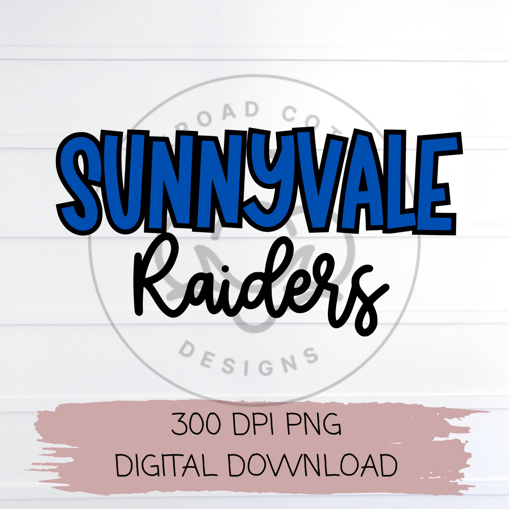Sunnyvale Raiders PNG File Only - Etsy
