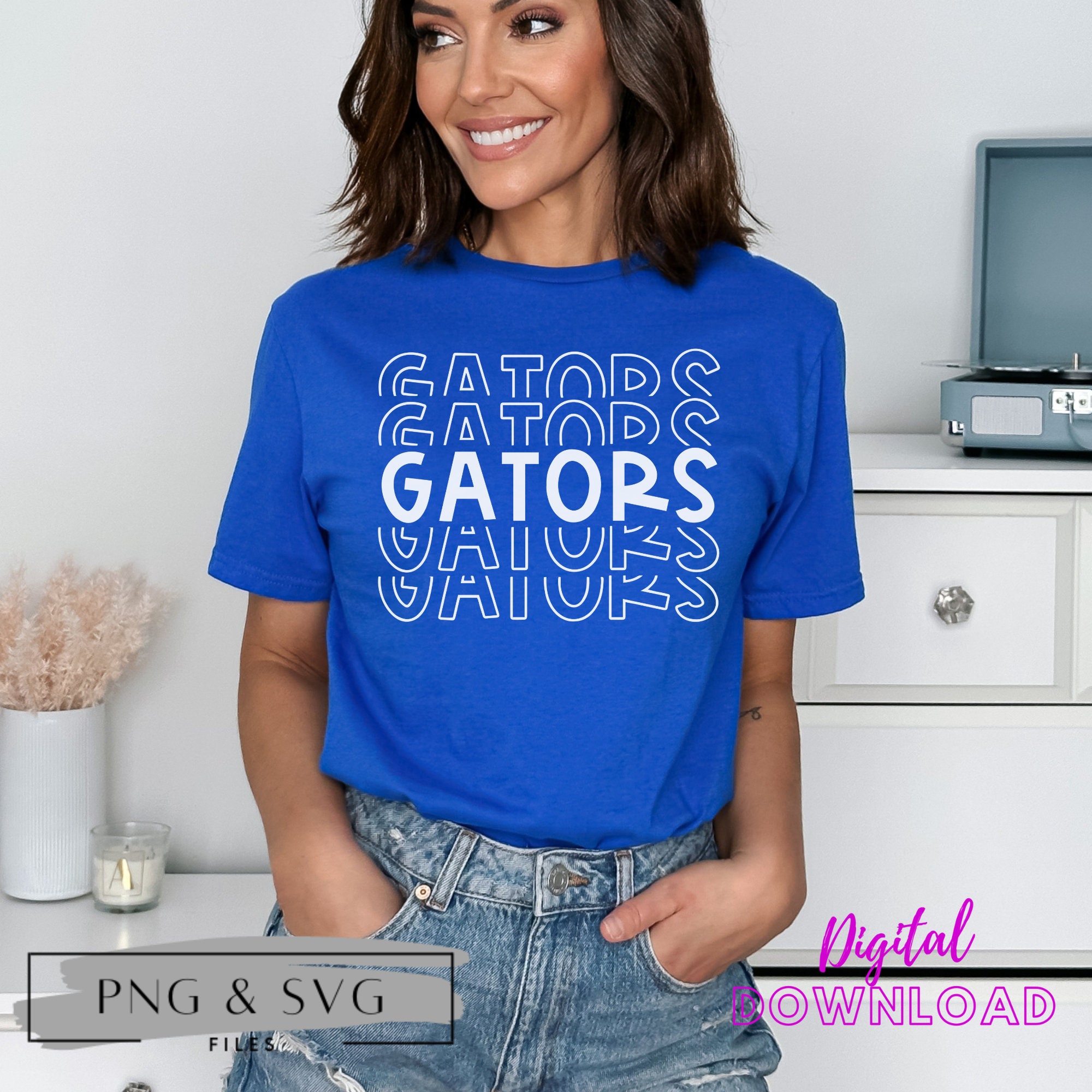 Gators SVG Gators PNG - Etsy