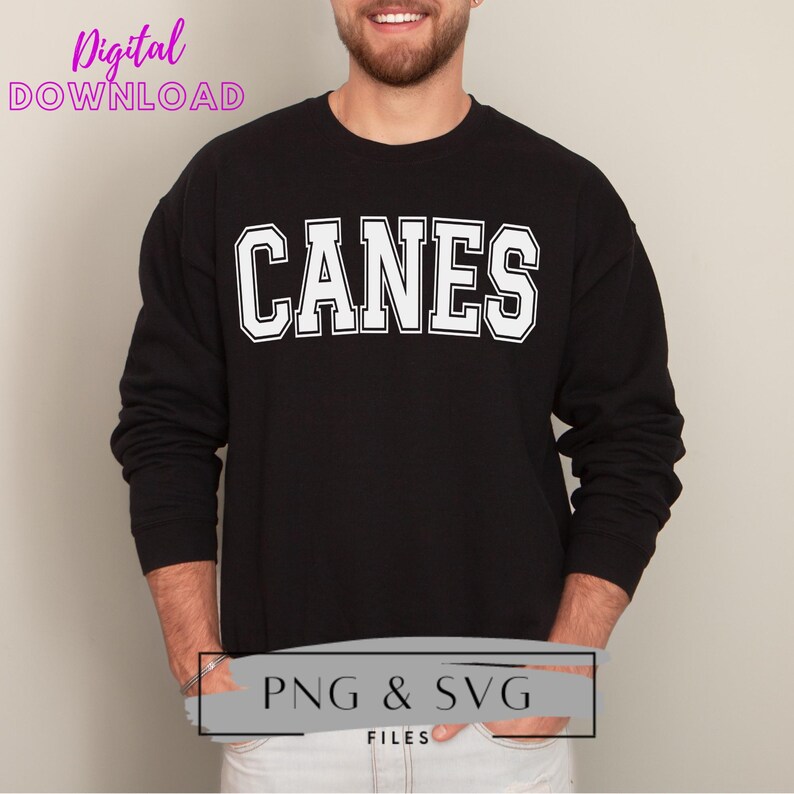 Canes SVG, Canes PNG, Canes SVG and Png Bundle - Etsy