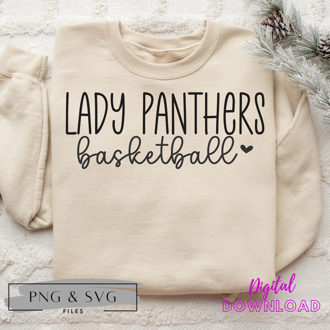 Panthers SVG, Panthers PNG Files, Lady Panthers Basketball - Etsy