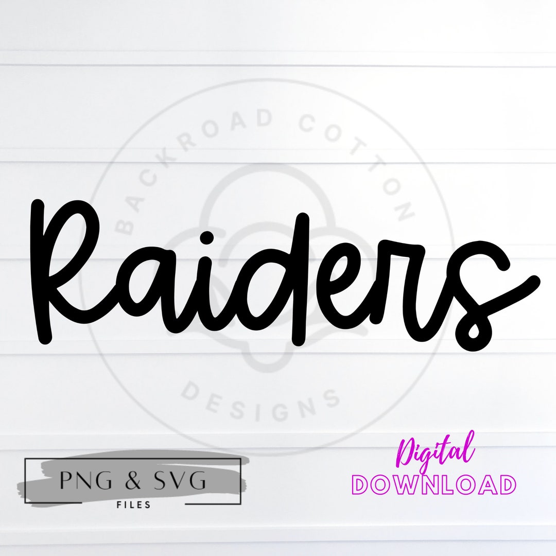 Raiders SVG Files, Raiders PNG Files, Raiders Sublimation - Etsy