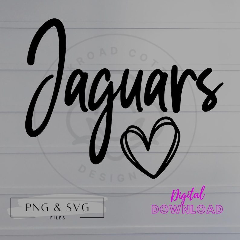 Jaguars SVG, Jaguars PNG - Etsy