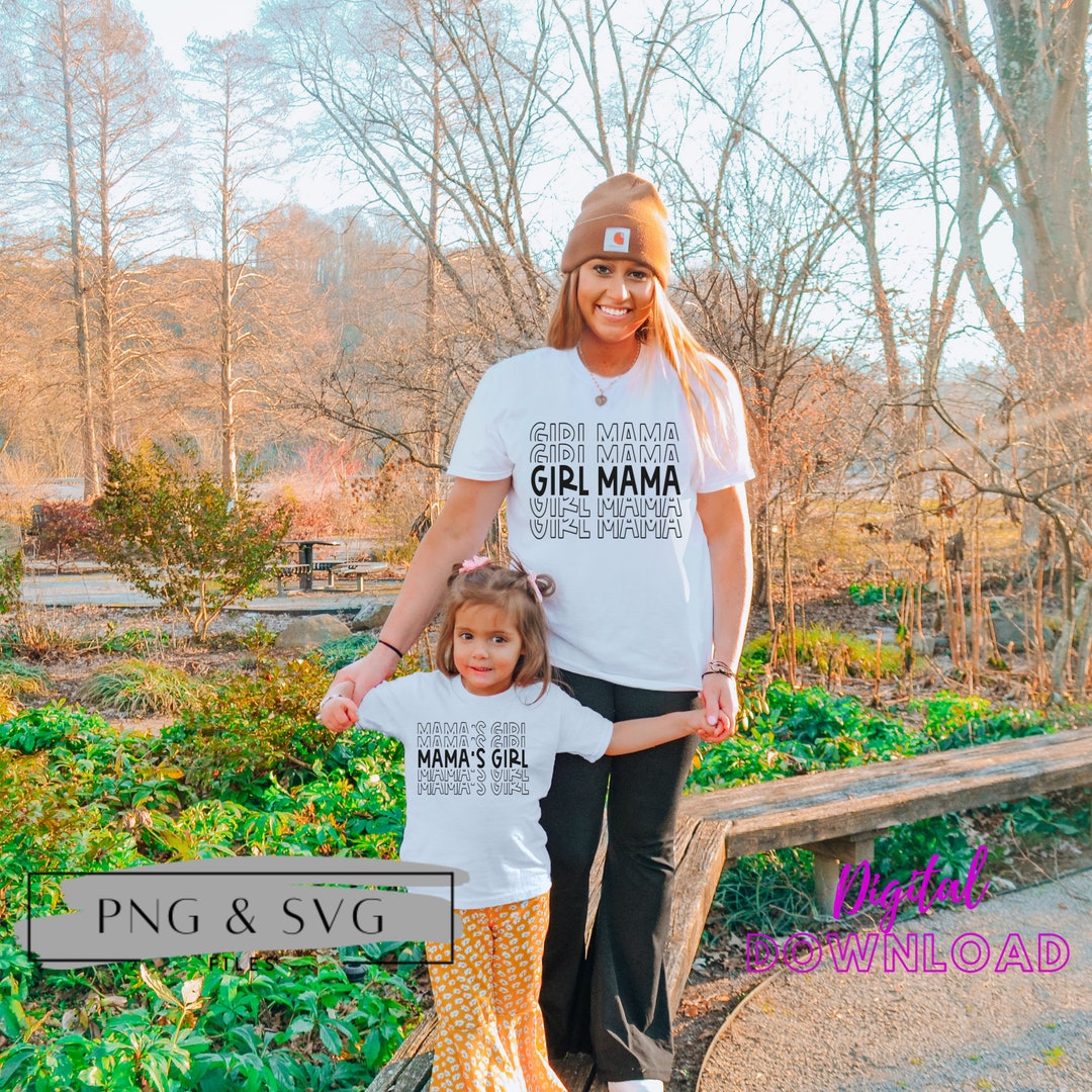 Mama's Girl SVG and PNG, Girl Mama SVG and Png - Etsy