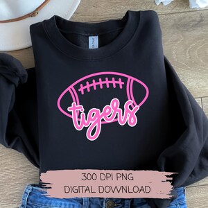Tigers Pink Out PNG, Tigers Football PNG, Tigers PNG File - Etsy