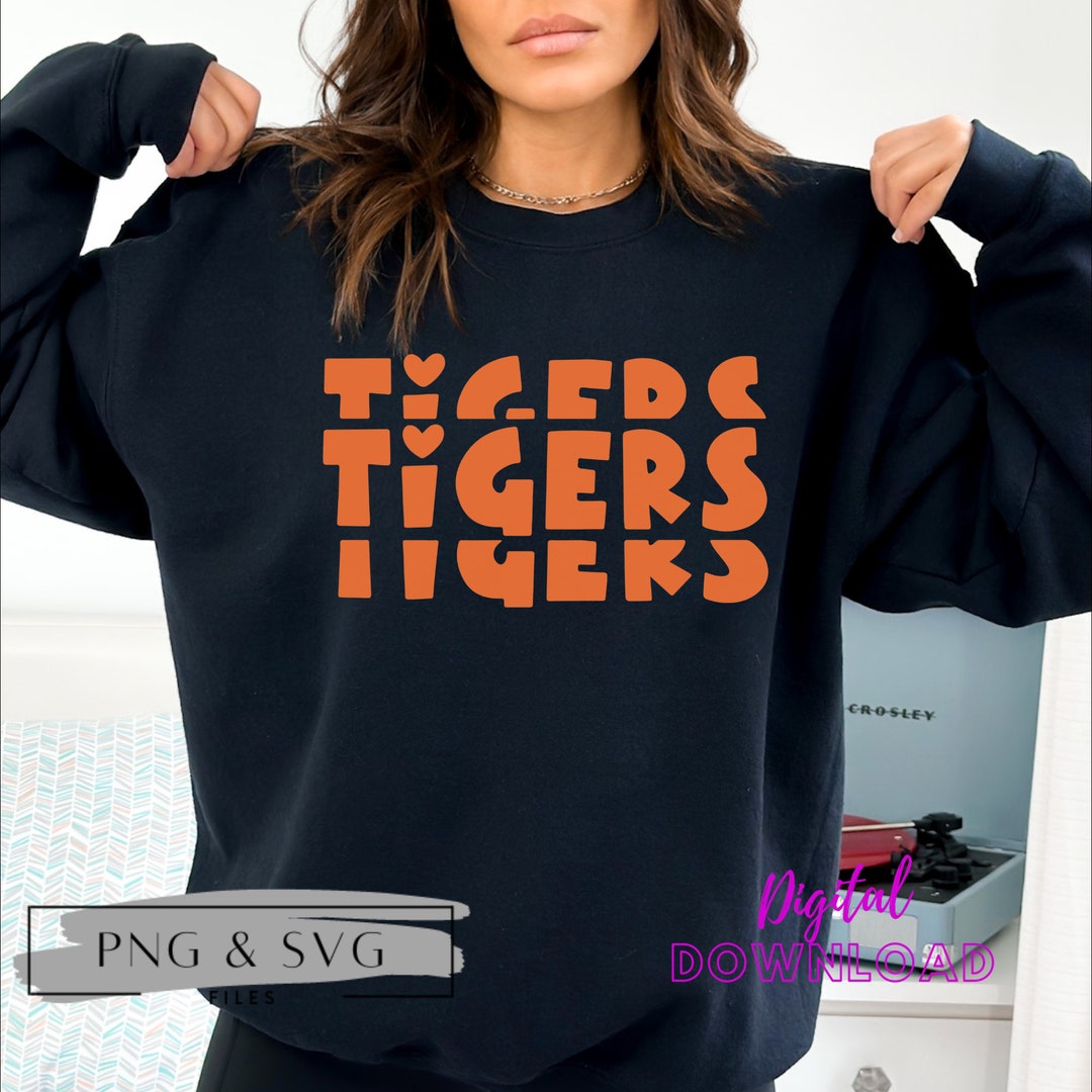 Tigers SVG and PNG Files - Etsy