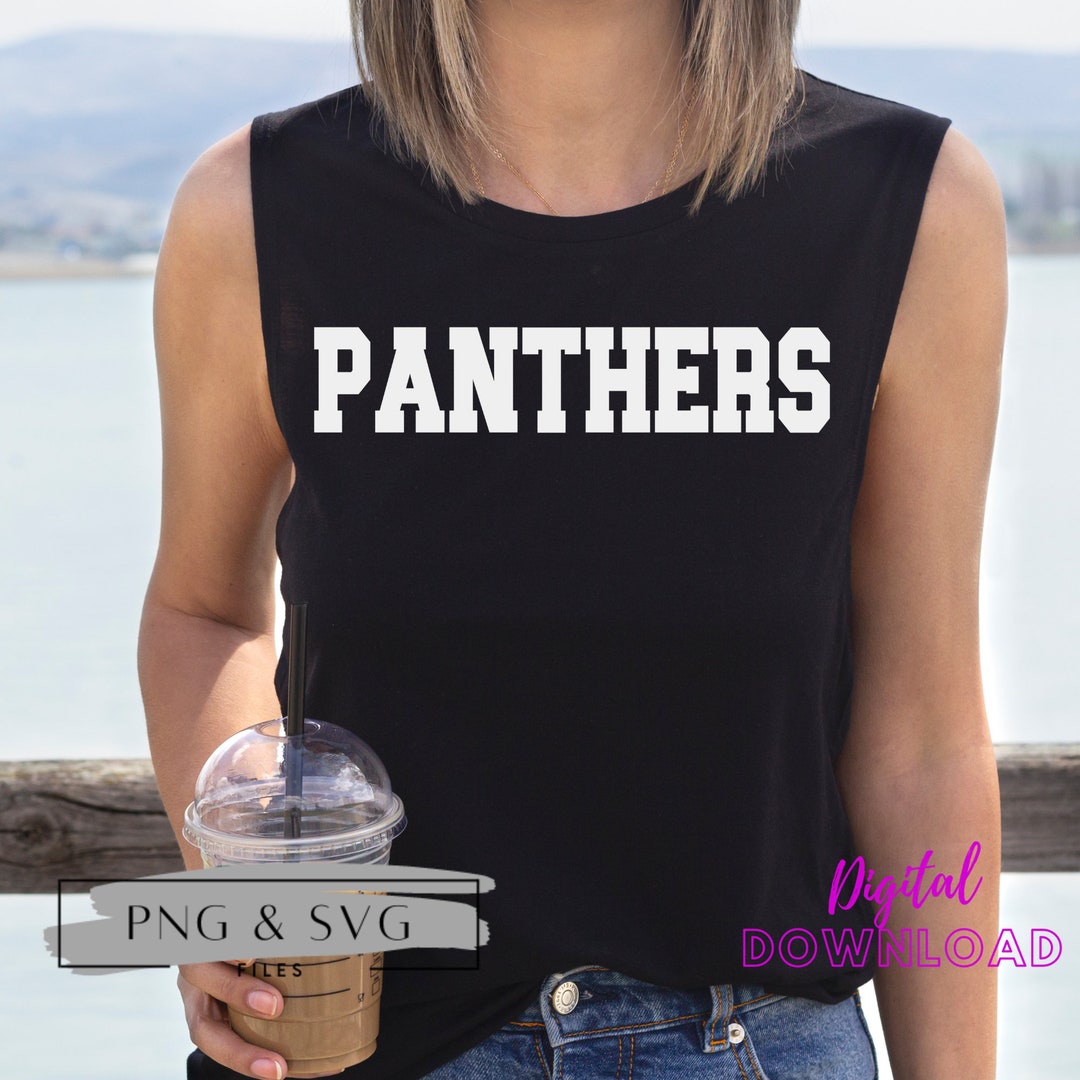 Panthers SVG and PNG Files - Etsy