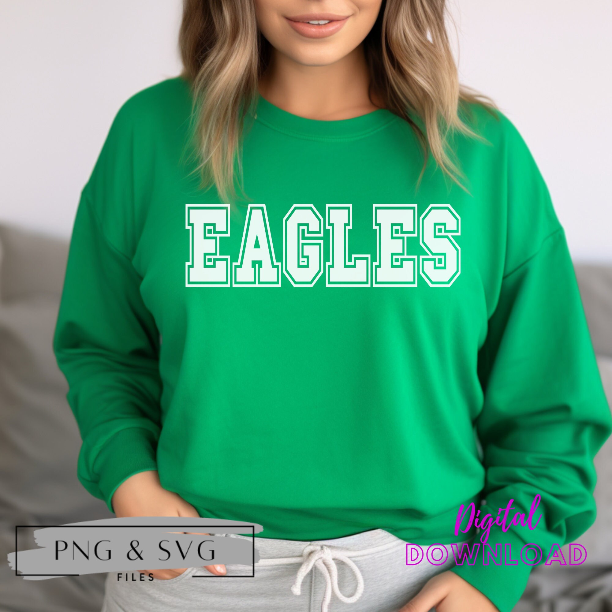 Eagles SVG Eagles PNG Eagles Sublimation - Etsy