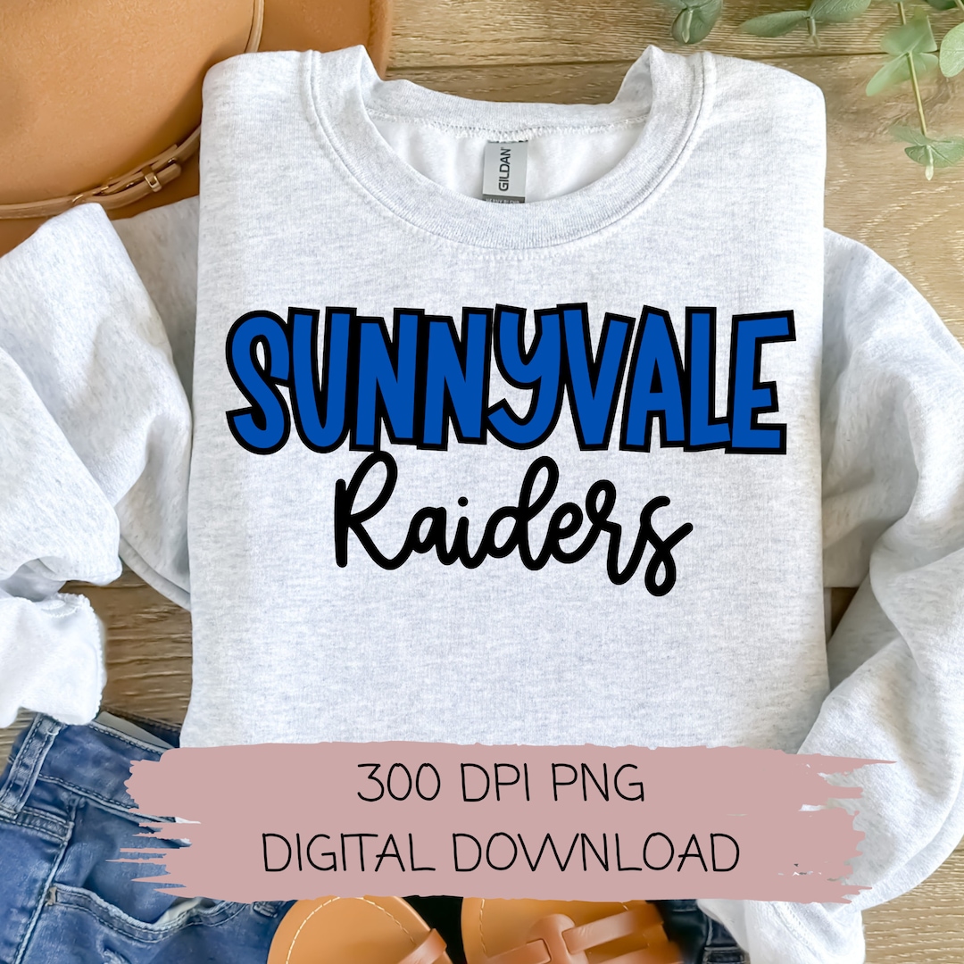 Sunnyvale Raiders PNG File Only - Etsy