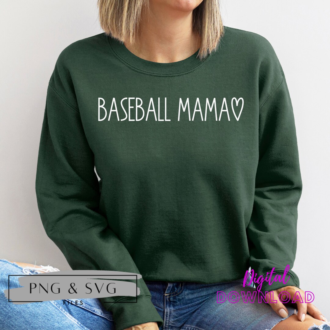 Baseball Mom SVG and PNG Files, Baseball Mama SVG and Png Files - Etsy