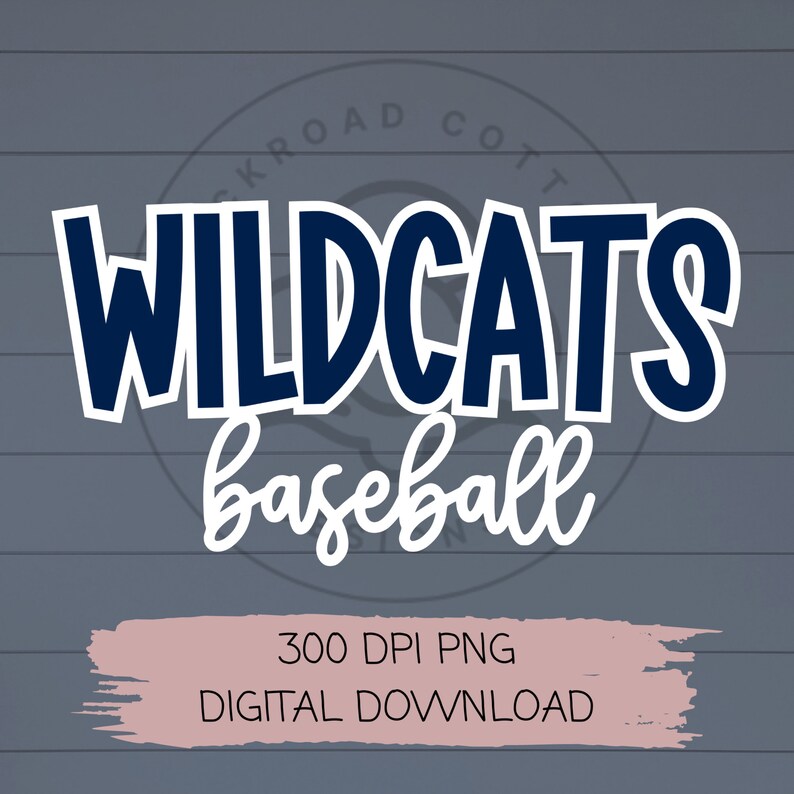 Wildcats PNG, Wildcats Baseballl PNG - Etsy