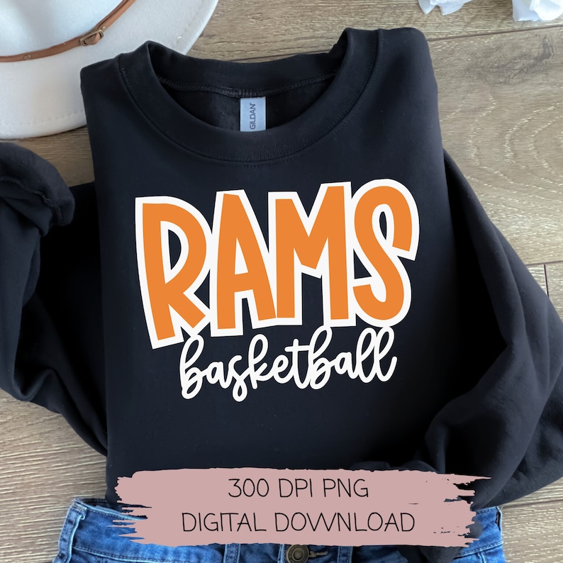 Rams PNG Files, Rams Basketball PNG - Etsy