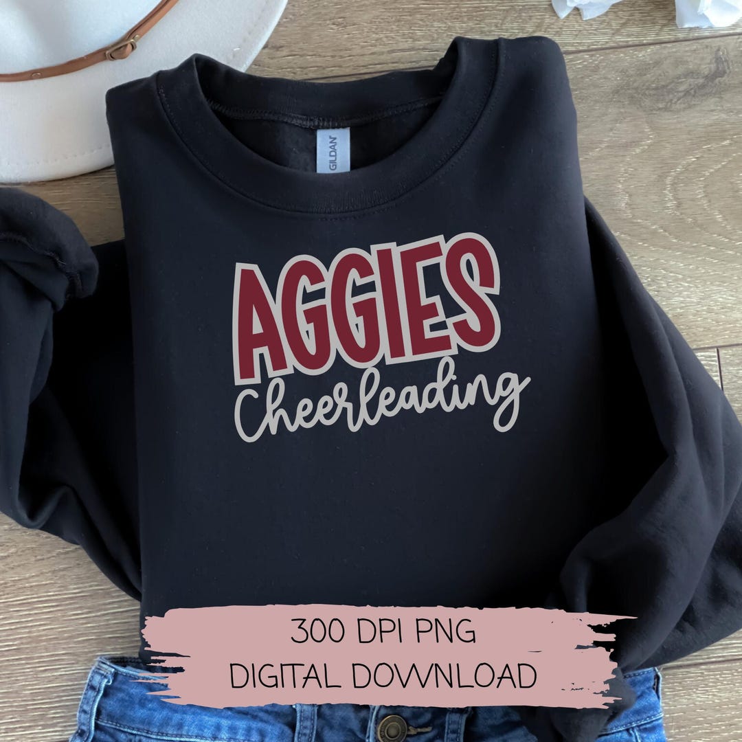 Aggies PNG, Aggies Cheer PNG - Etsy