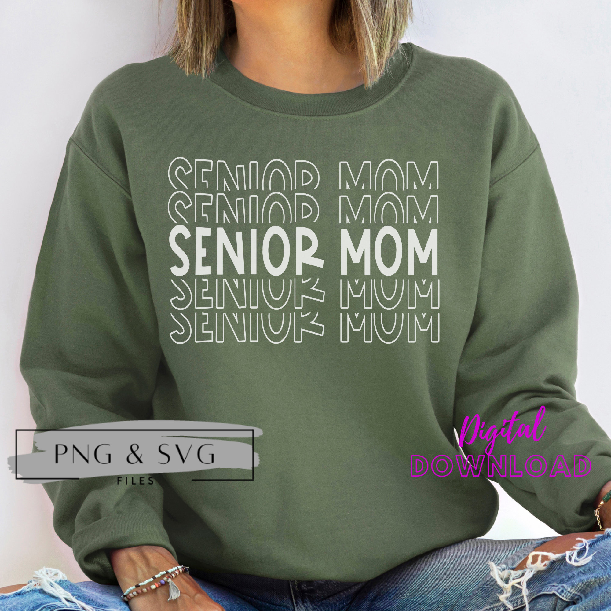 Senior Mom SVG Senior Mom PNG Senior SVG - Etsy