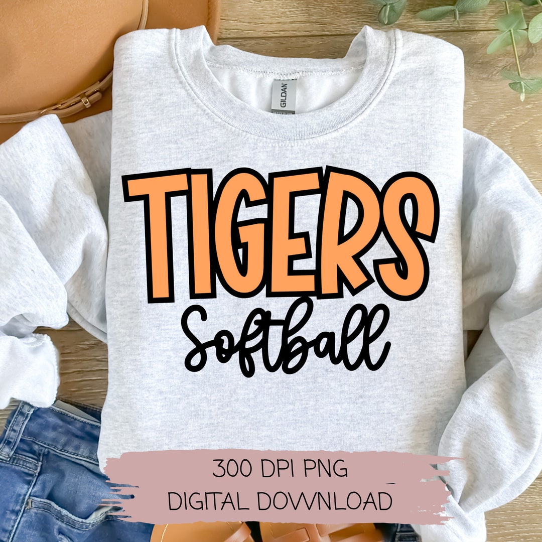 Tigers PNG, Tigers Softball PNG - Etsy