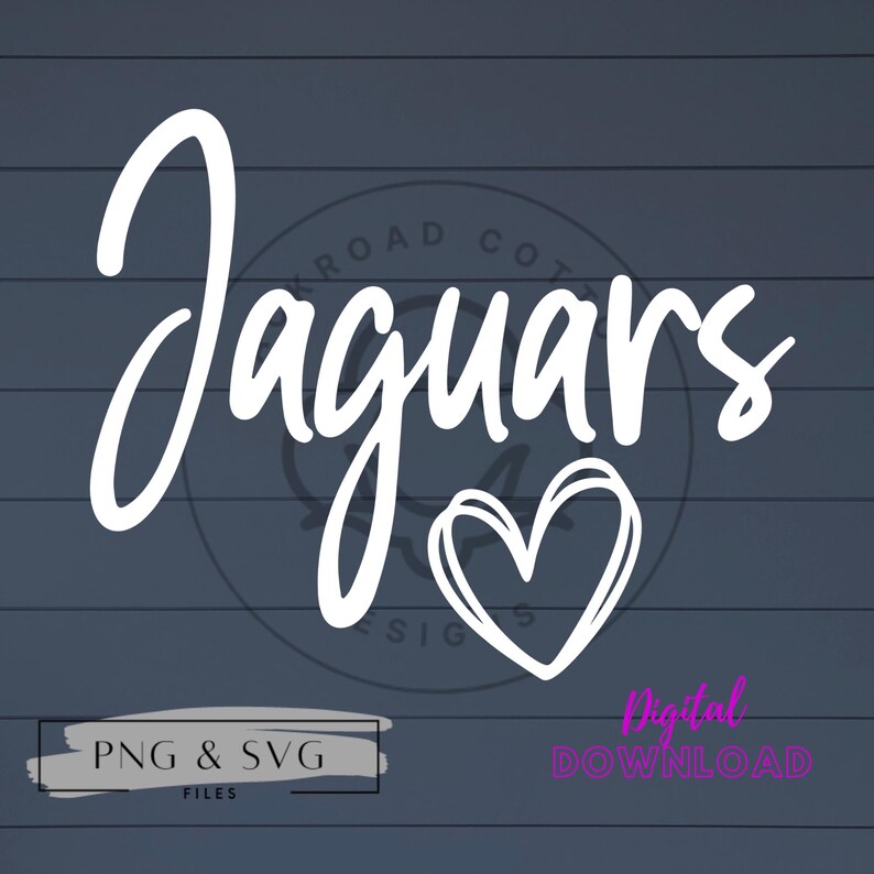Jaguars SVG, Jaguars PNG - Etsy