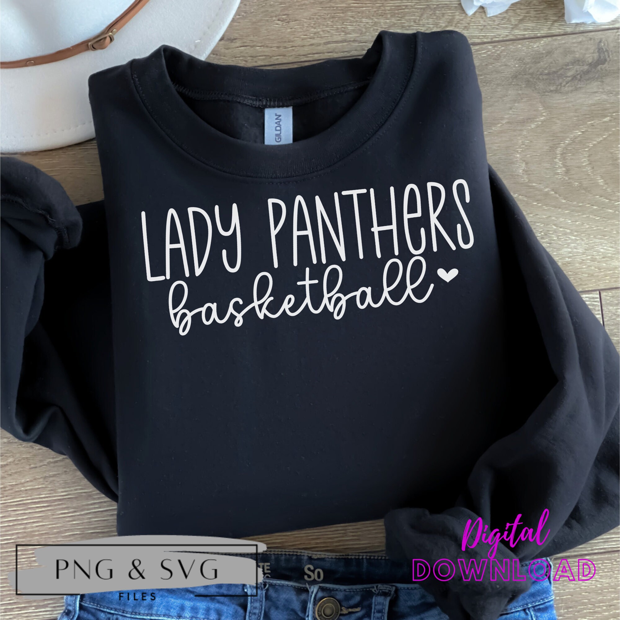 Panthers SVG, Panthers PNG Files, Lady Panthers Basketball - Etsy