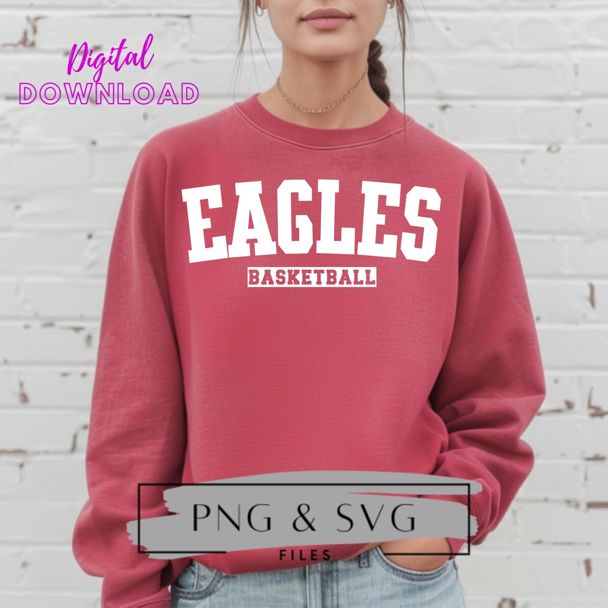 Eagles SVG and PNG Bundle, Eagles SVG, Eagles Png, Eagles Basketball ...