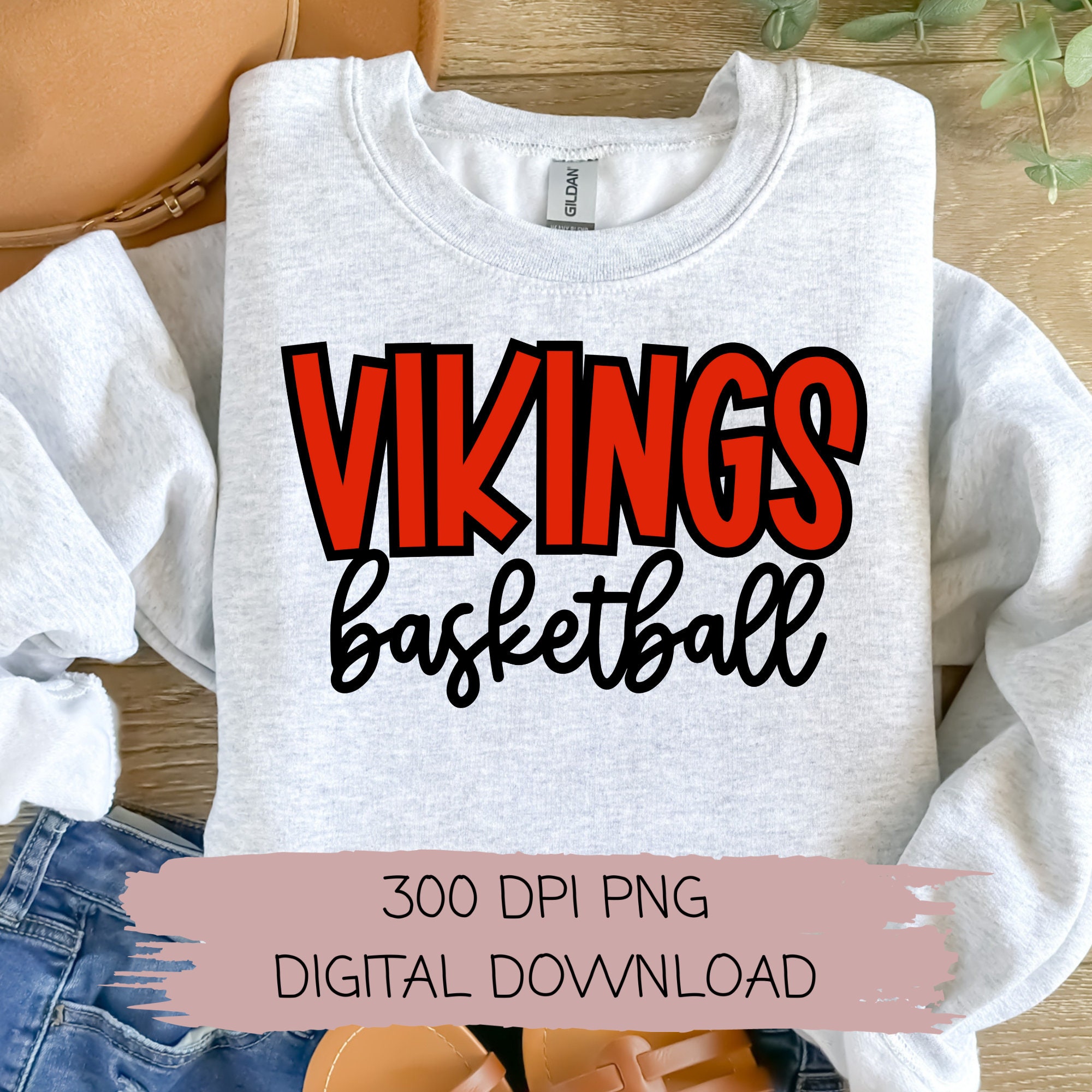 Vikings PNG, Vikings Basketball PNG - Etsy