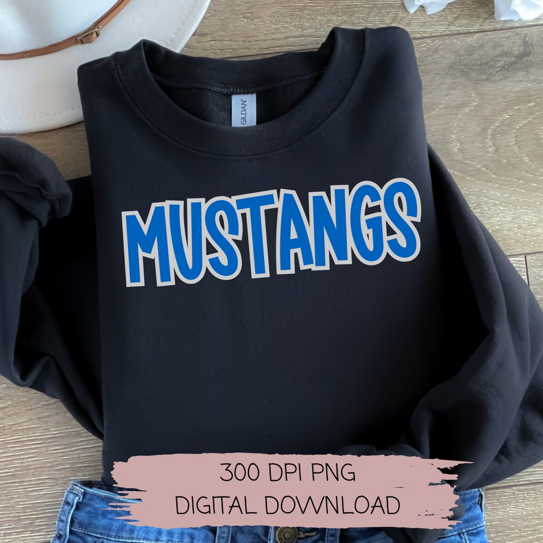 Mustangs PNG, Mustangs Baseball PNG - Etsy